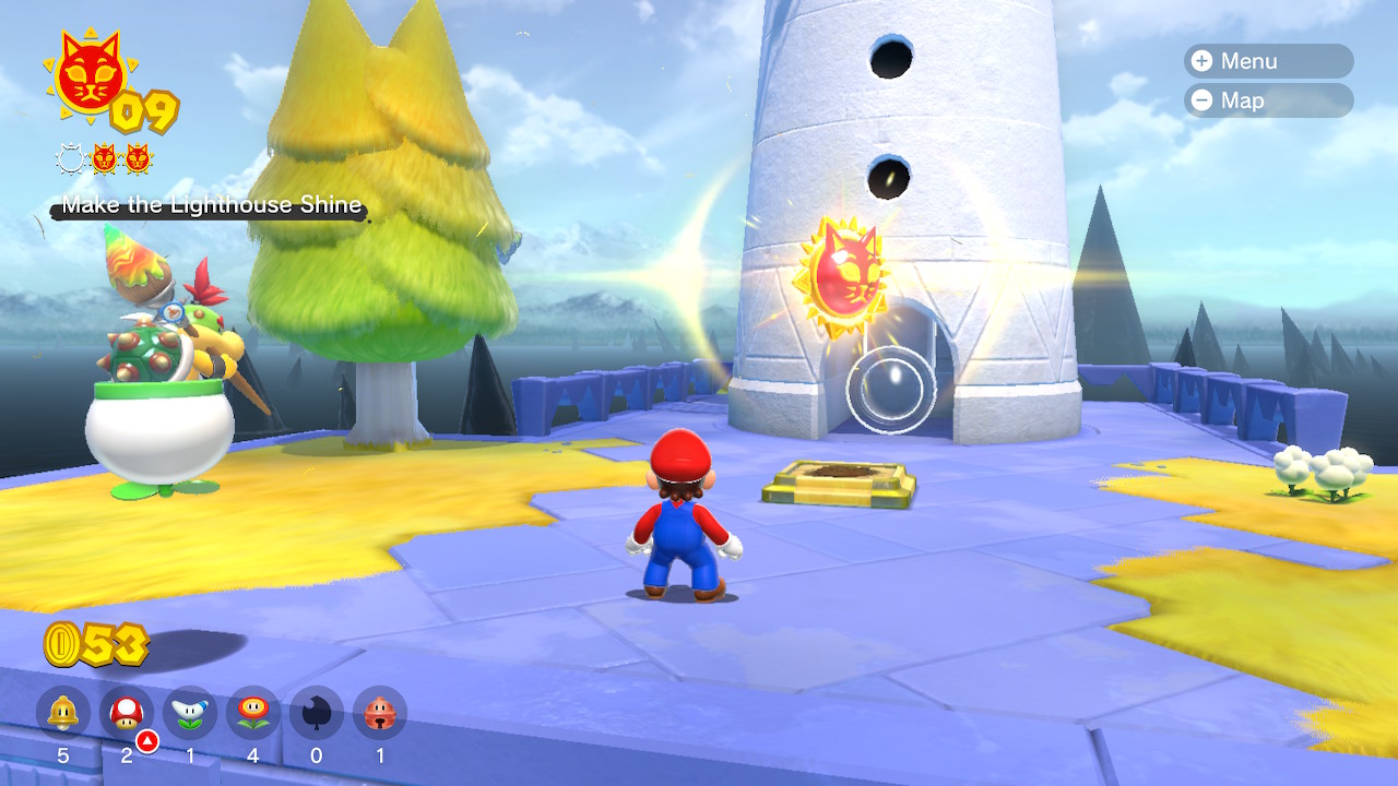 Super Mario 3D World: Bowser's Fury - How To Get All Cat Shines ...