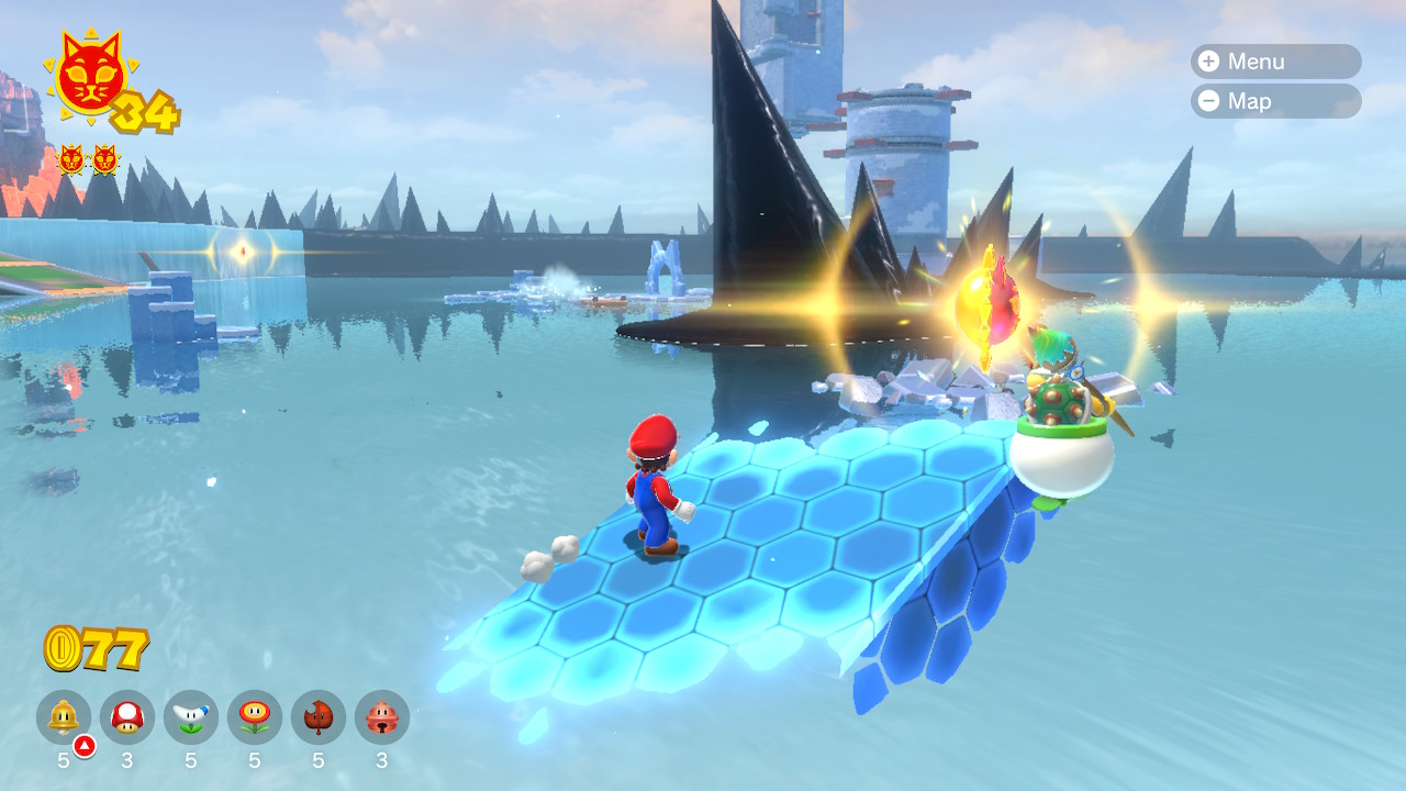 Super Mario 3D World: Bowser's Fury - How To Get All Cat Shines ...