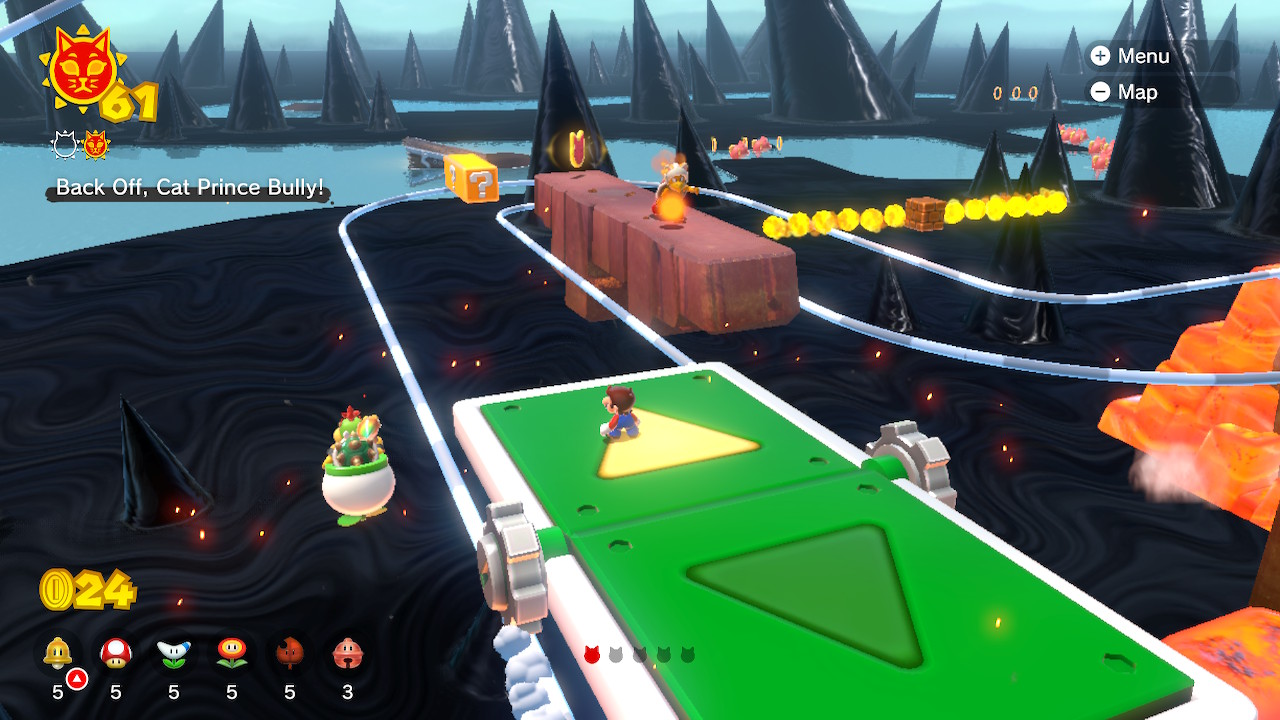 Super Mario 3D World: Bowser's Fury - How To Get All Cat Shines | Mount ...