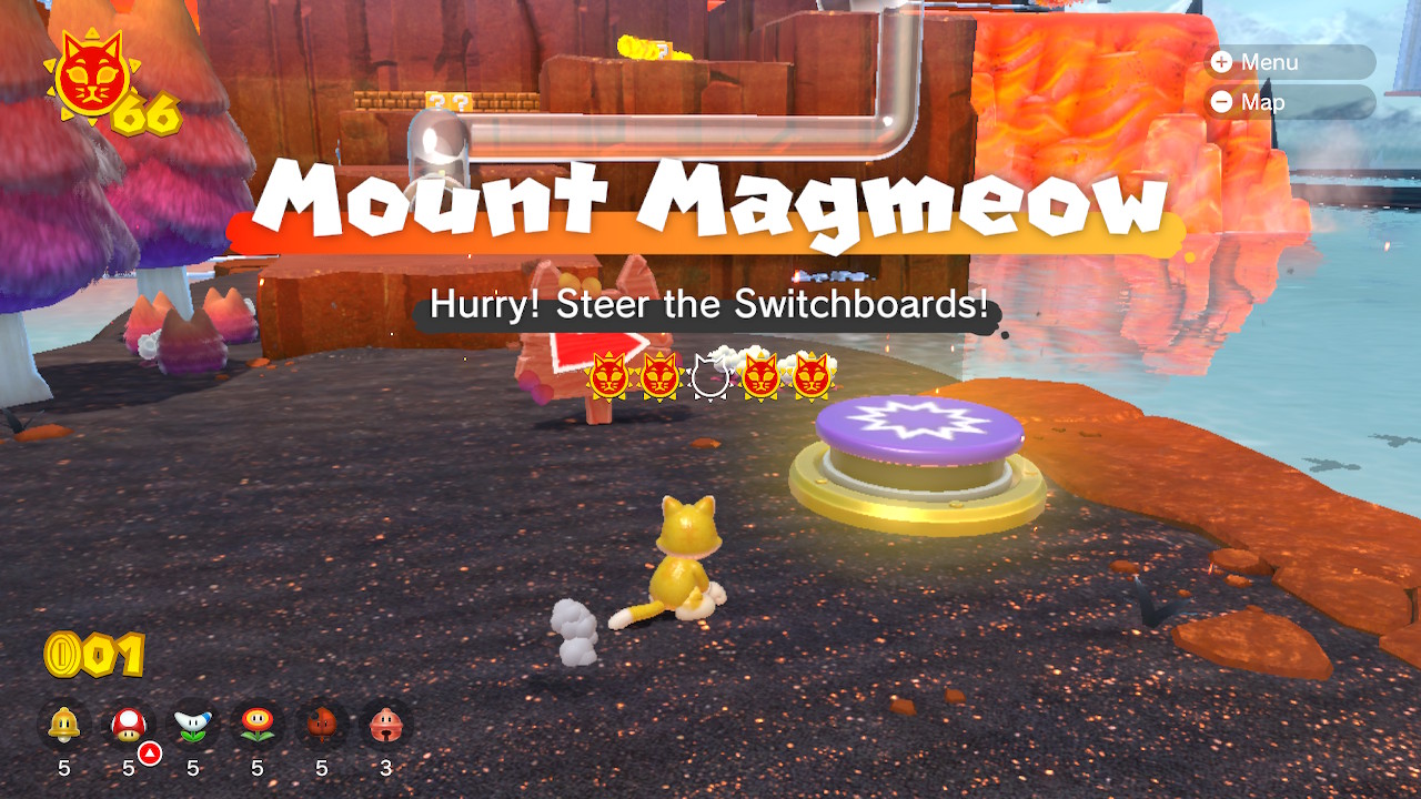 Super Mario 3D World: Bowser's Fury - How To Get All Cat Shines | Mount ...