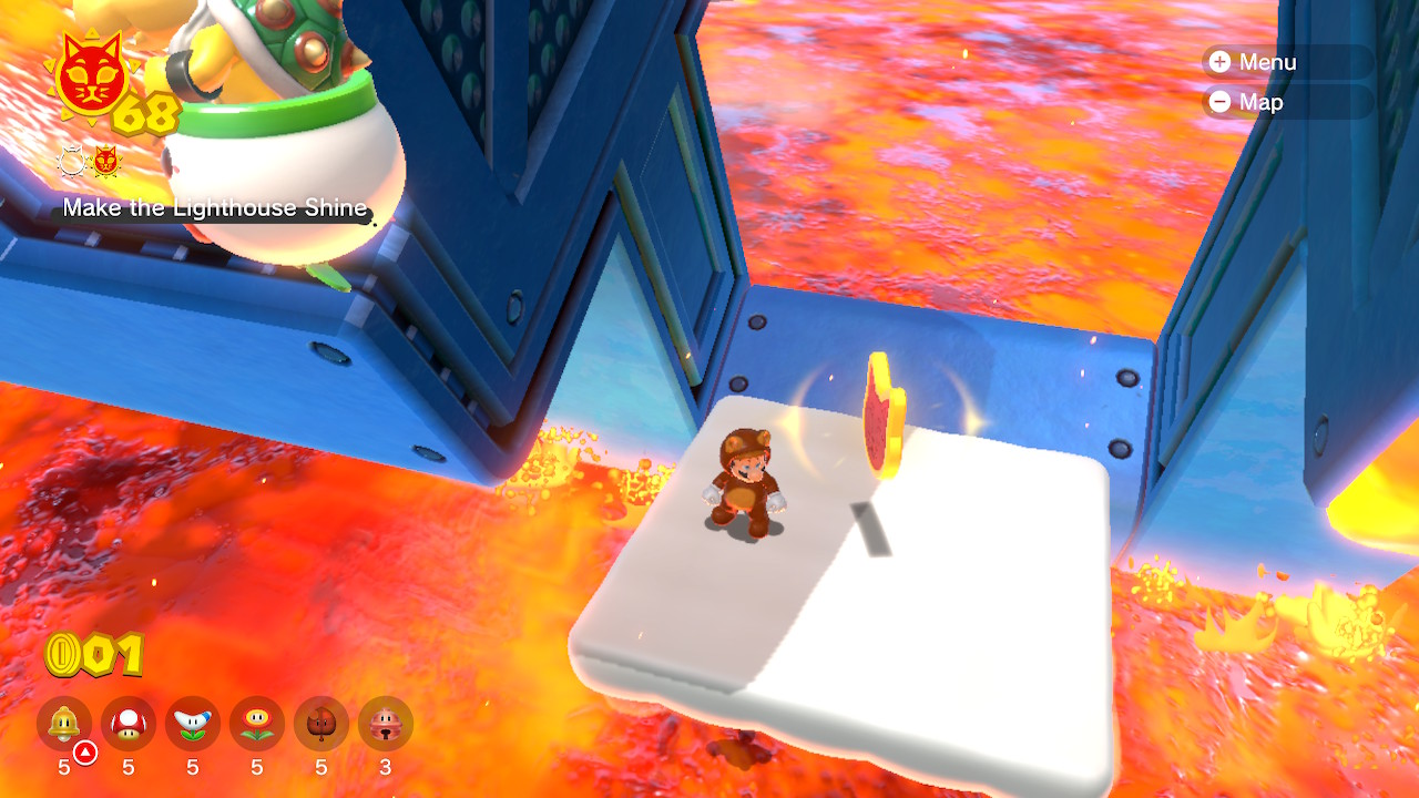 Super Mario 3D World: Bowser's Fury - How To Get All Cat Shines ...