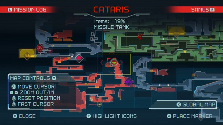 Metroid Dread: Cataris Collectibles | How To Find All Energy & Missile ...
