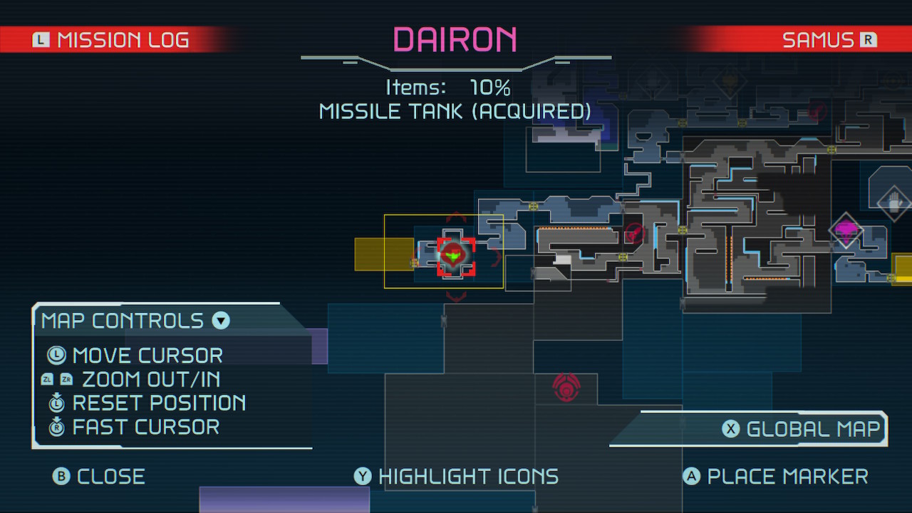 Metroid Dread: Dairon Collectibles | How To Find All Energy & Missile ...