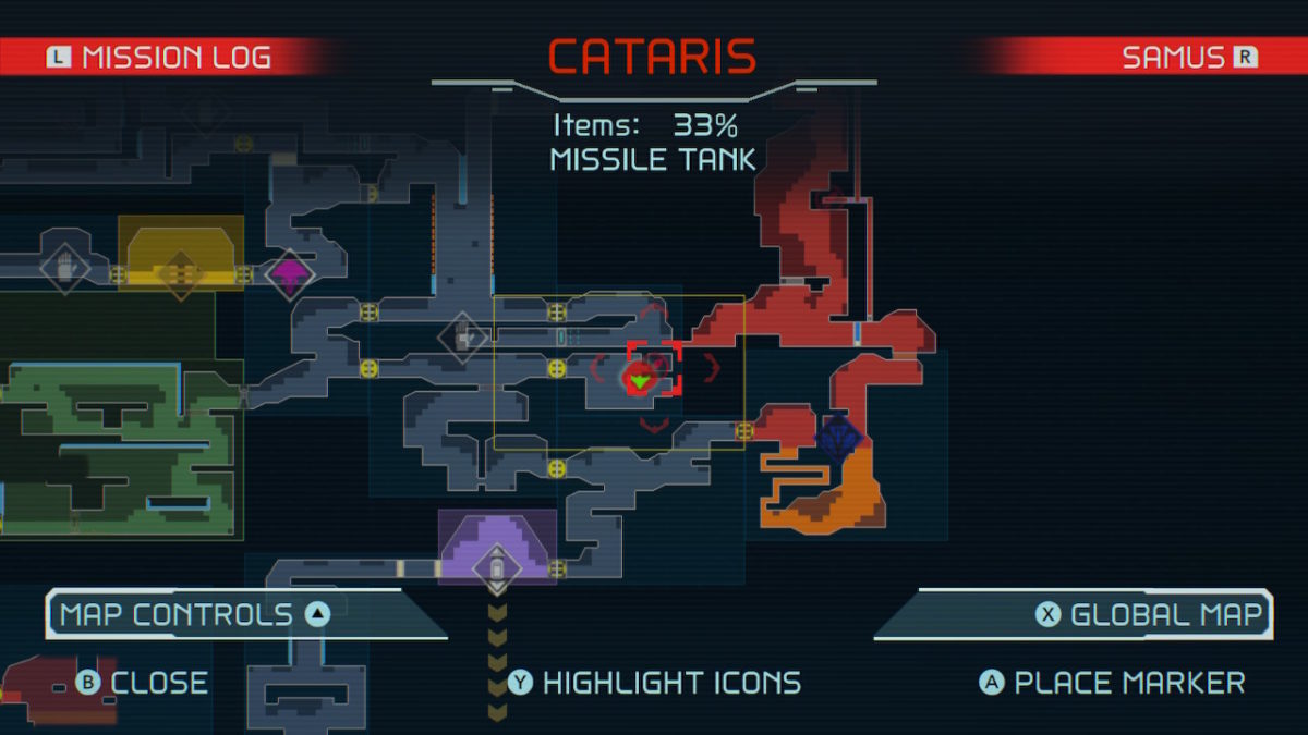 Metroid Dread: Cataris Collectibles | How To Find All Energy & Missile ...