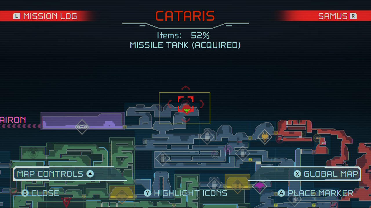 Metroid Dread: Cataris Collectibles | How To Find All Energy & Missile ...