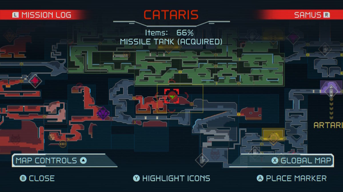 Metroid Dread: Cataris Collectibles | How To Find All Energy & Missile ...