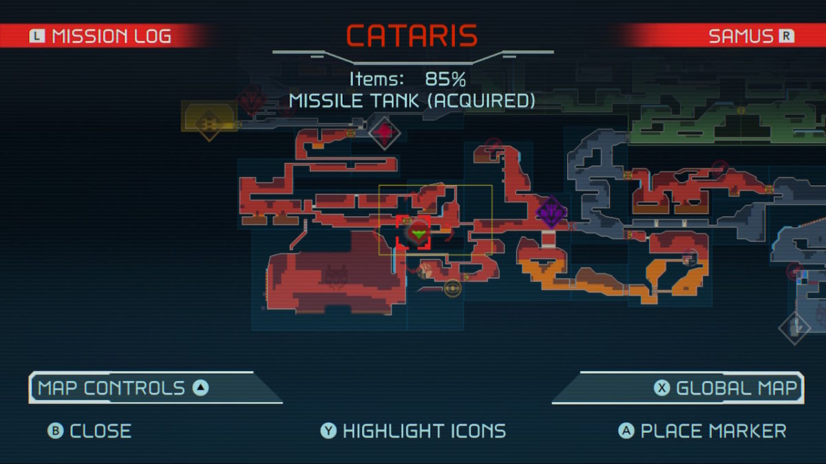 Metroid Dread: Cataris Collectibles | How To Find All Energy & Missile ...