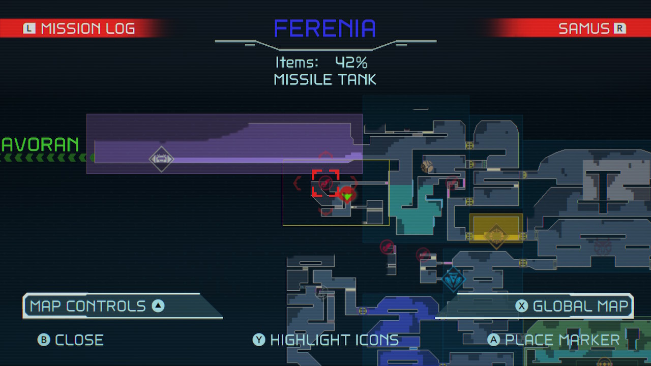 Metroid Dread: Ferenia Collectibles | How To Find All Energy & Missile ...