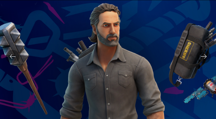 Fortnite Adds The Walking Dead Rick Grimes Skin - Gameranx