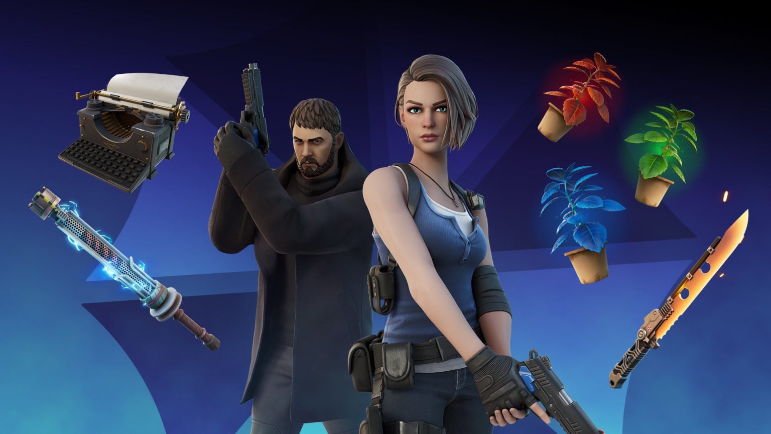 Fortnite Adds Two Iconic Resident Evil Protagonists Into The Mix - Gameranx