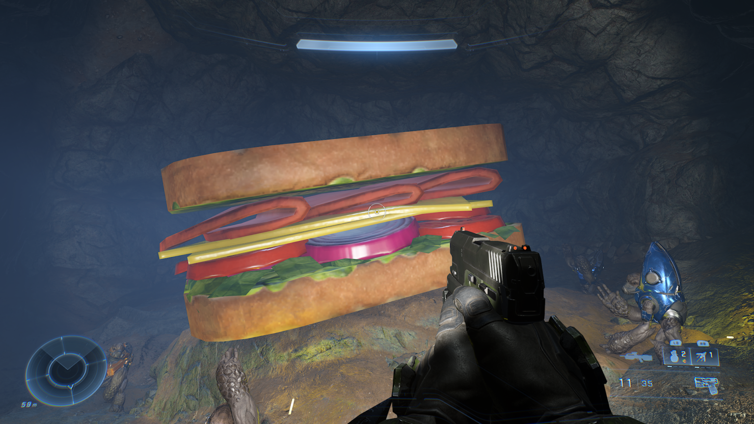 Halo Infinite: Take A Big Bite Of This Giant Sandwich & Xbox OG | Open ...