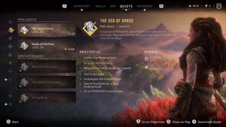 Horizon Forbidden West: Main Quest List - Gameranx