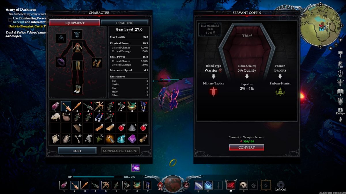 V Rising: How to Control Humans With a Servant Coffin - Gameranx