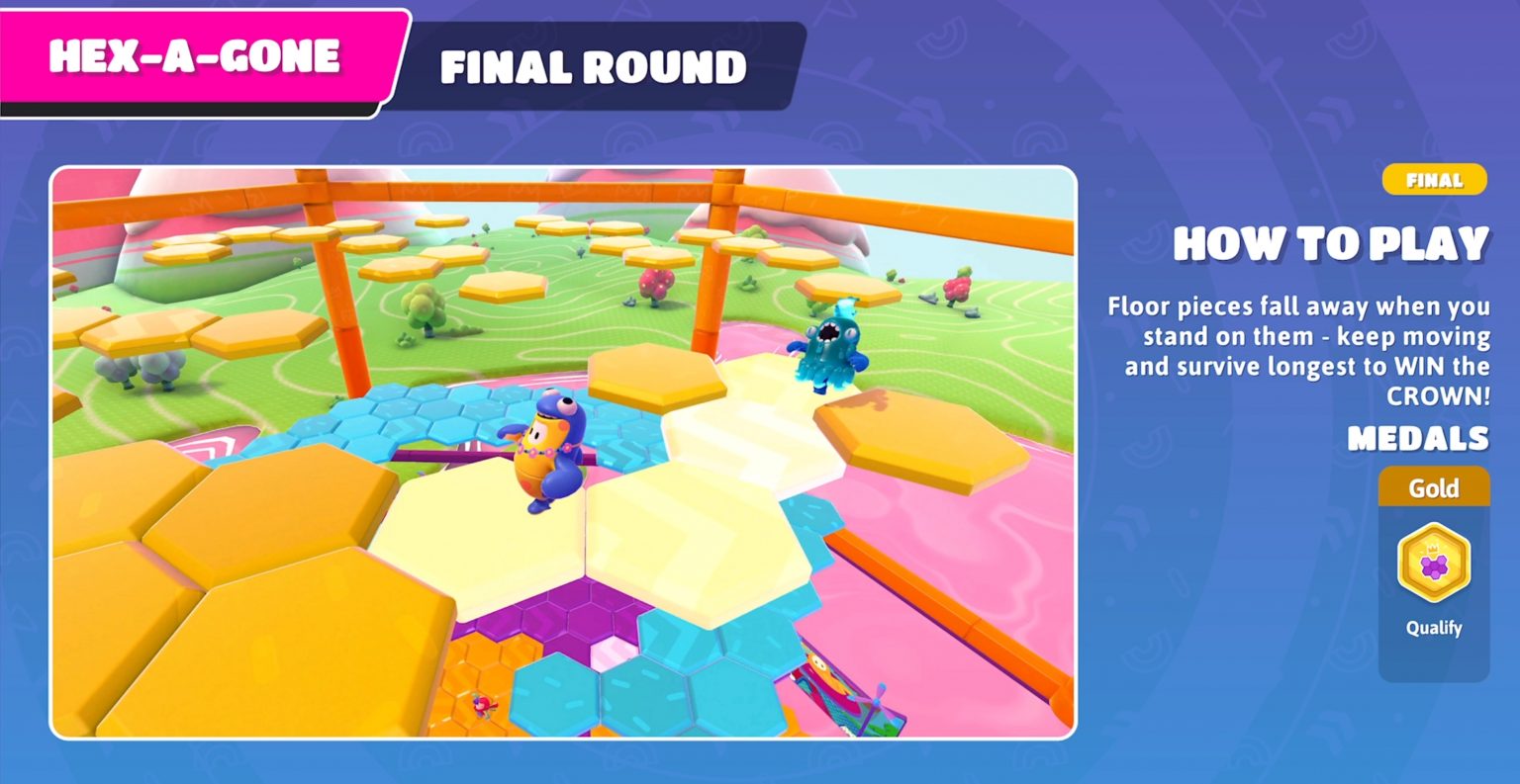 Fall Guys: How to Win Hex-A-Gone - Gameranx