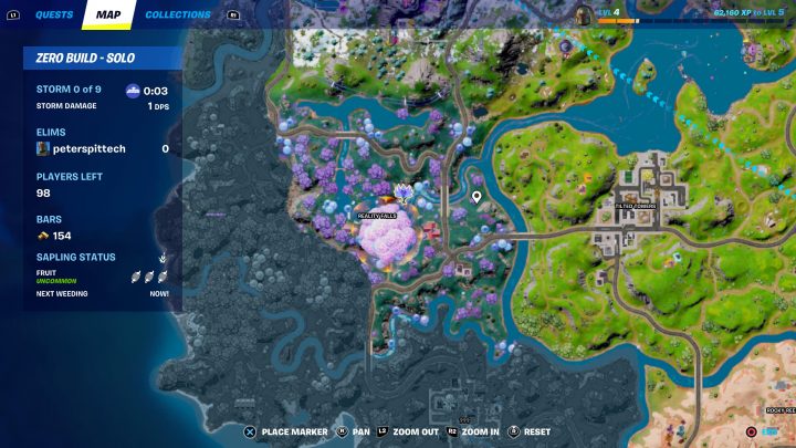 Fortnite: Chapter 3 Season 3 - How To Use Reality Saplings | Reality ...