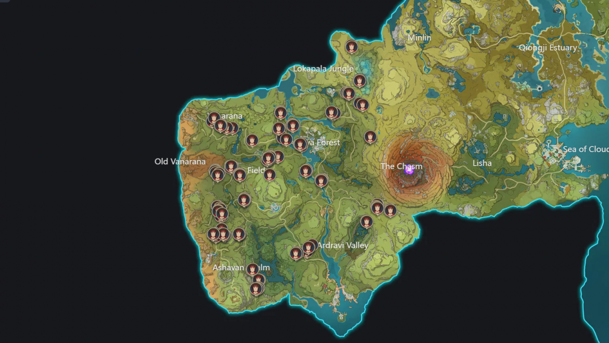 Genshin Impact Faded Red Satin, Trimmed Red Silk, and Rich Red Brocade ...