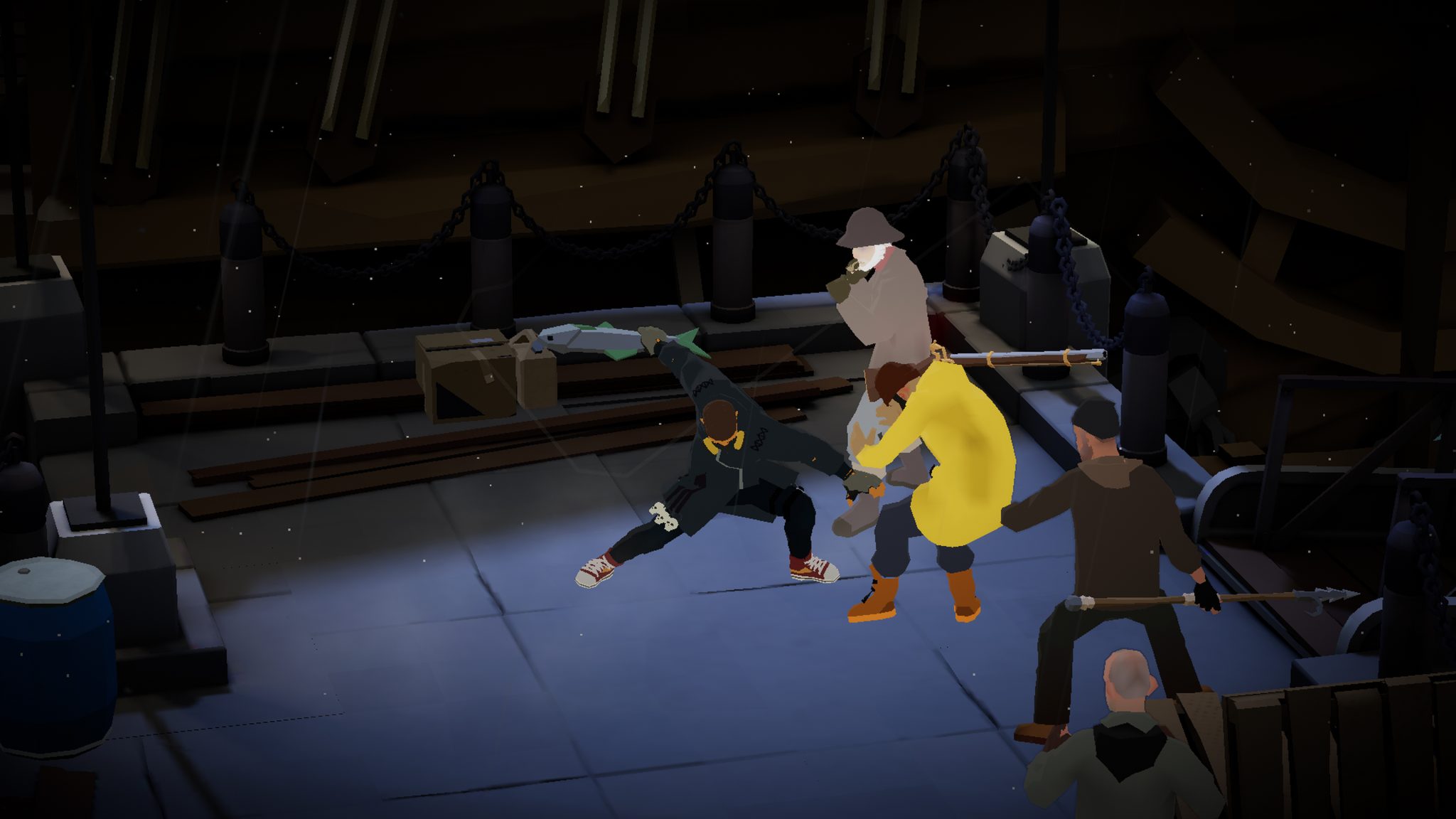 Midnight Fight Express: How to Defeat Enemies Using Fish - Gameranx