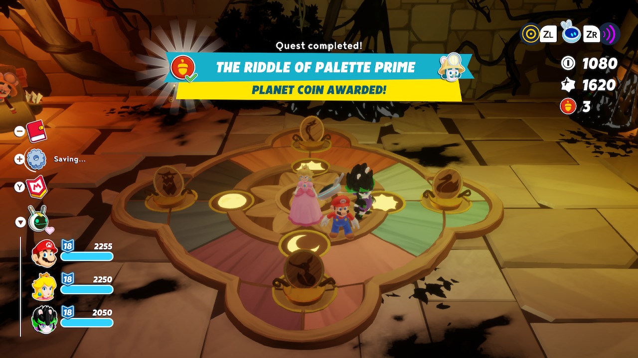 Mario + Rabbids Sparks Of Hope: How To Solve The Palette Prime Riddle ...