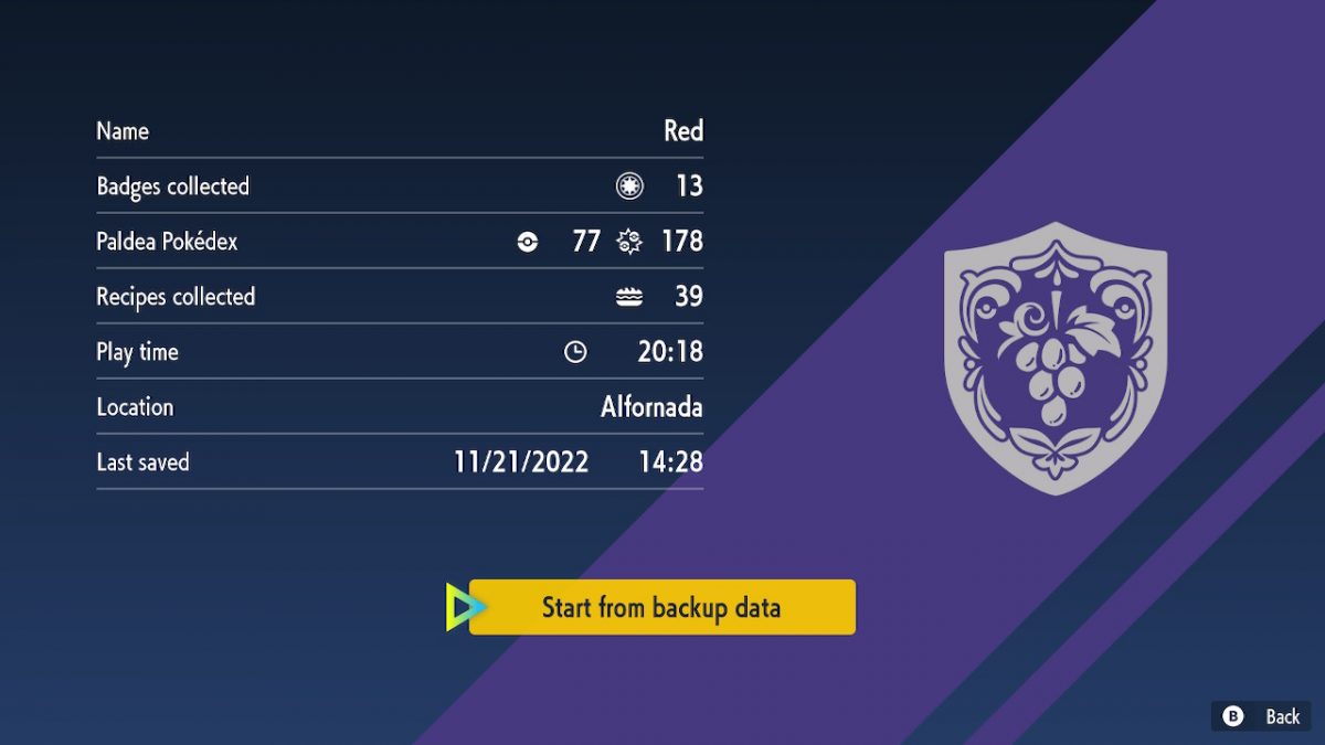 Pokemon Scarlet & Violet: How To Recover Lost Save Files With This ...