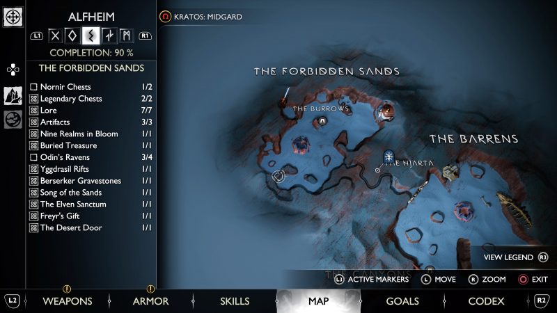 God of War Ragnarok: How To Complete 'Across The Realms' Favor ...