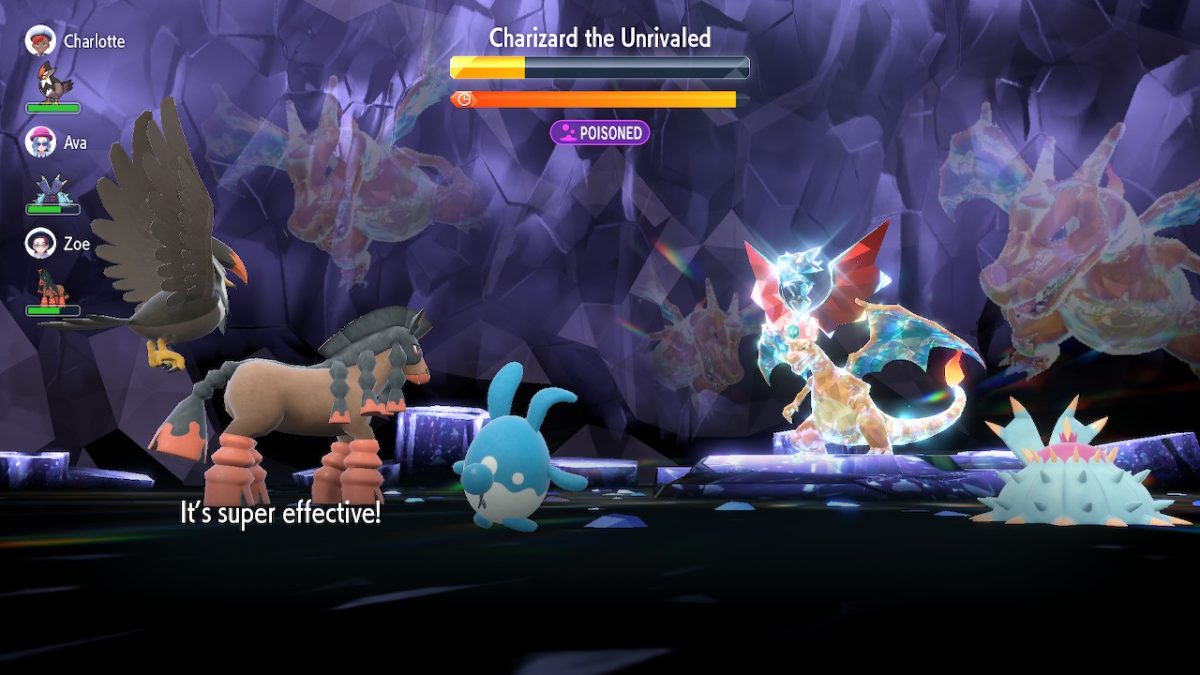 Pokemon Scarlet & Violet: How To Defeat The Unrivalled Charizard Raid ...