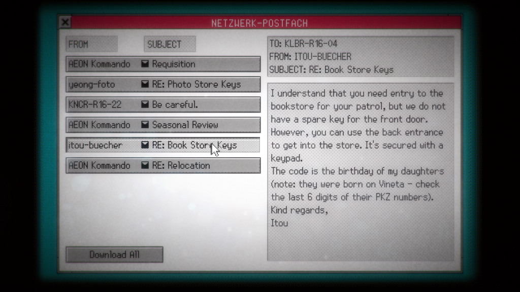 Signalis: ITOU Keypad Puzzle Solution | Book Store Key Location - Gameranx