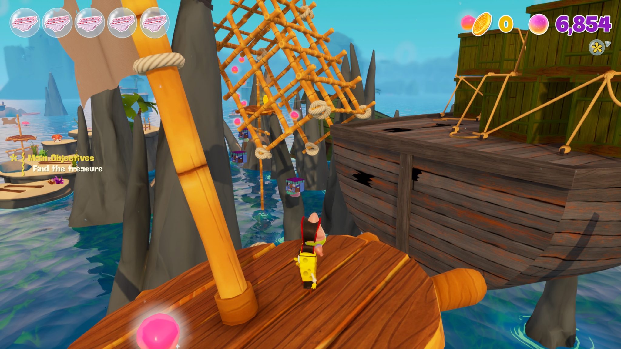 SpongeBob SquarePants: The Cosmic Shake - How To Find All Gold ...