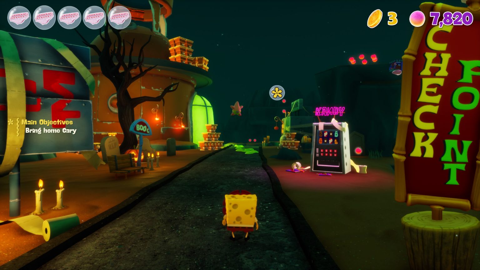 SpongeBob SquarePants: The Cosmic Shake - How To Find All Gold ...