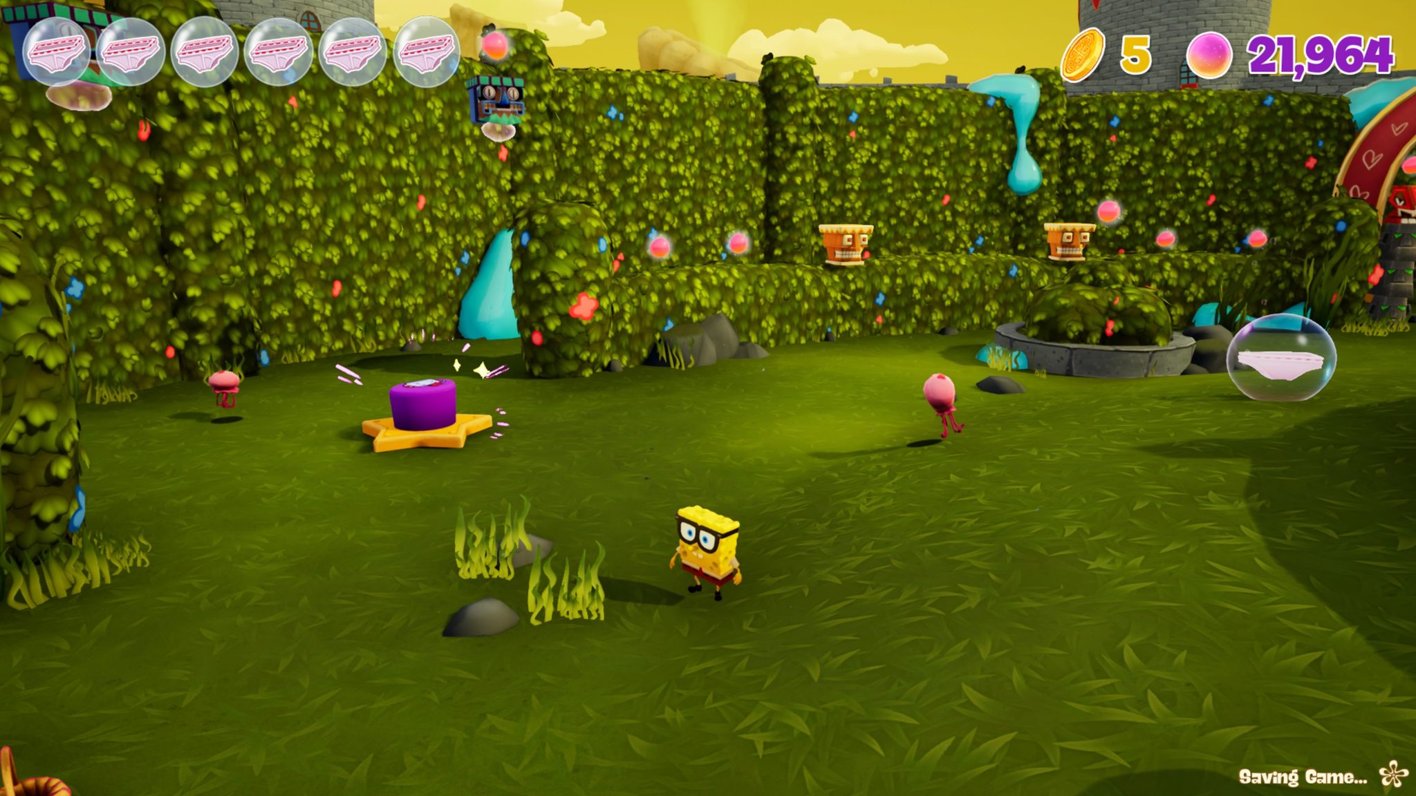 SpongeBob SquarePants: The Cosmic Shake - How To Find All Gold ...