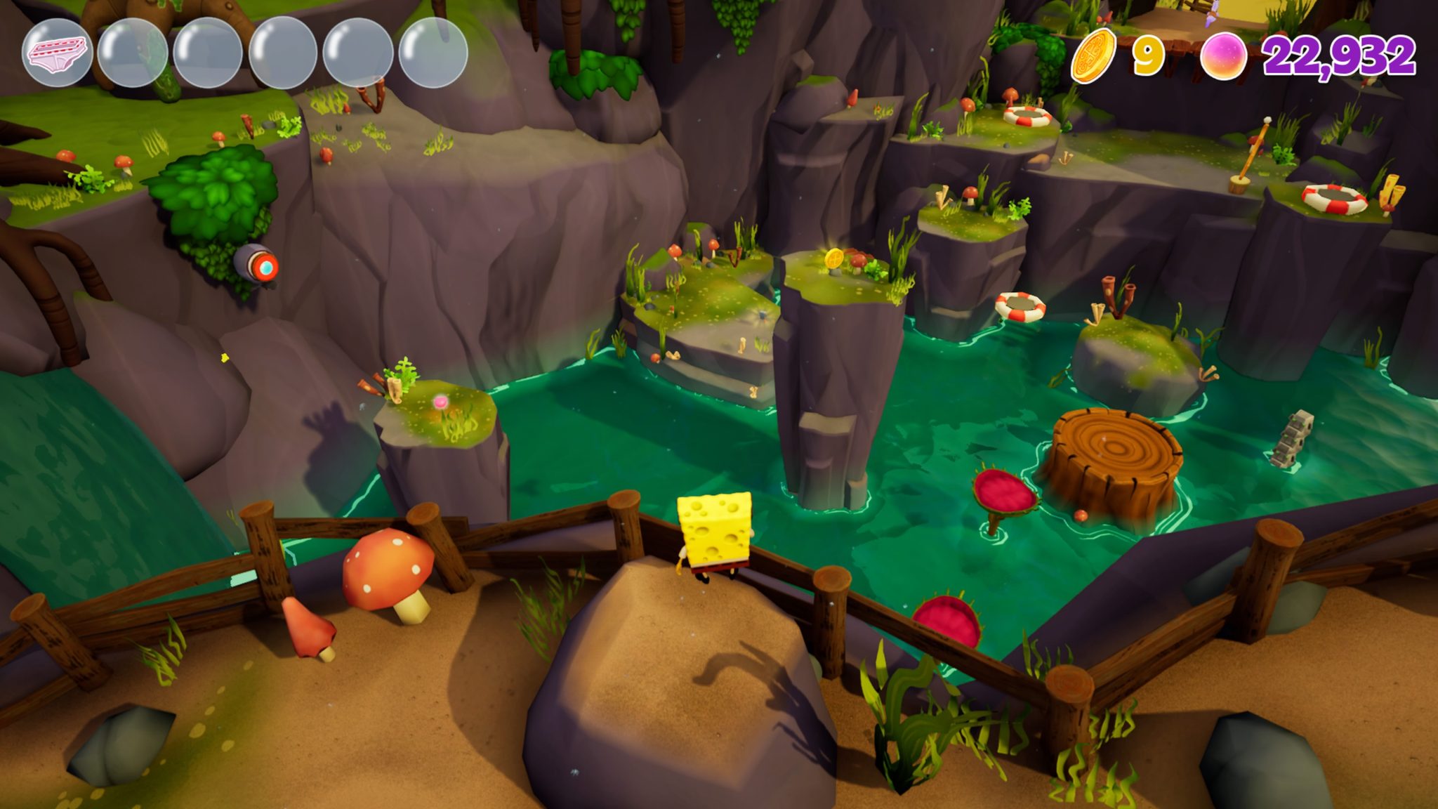 SpongeBob SquarePants: The Cosmic Shake - How To Find All Gold ...