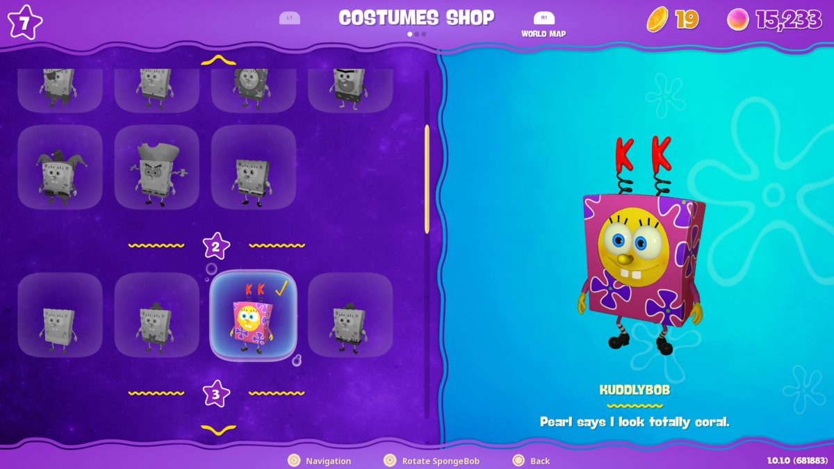 SpongeBob SquarePants: The Cosmic Shake - Check Out Every Unlockable ...