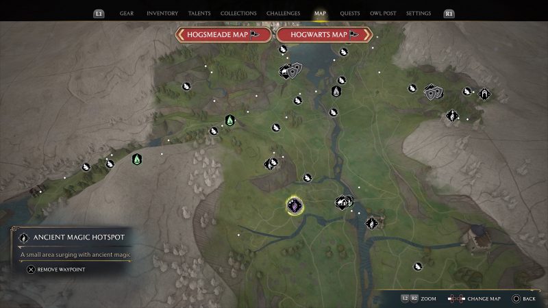 Hogwarts Legacy: How To Upgrade Ancient Magic Meter | Hotspot Locations ...