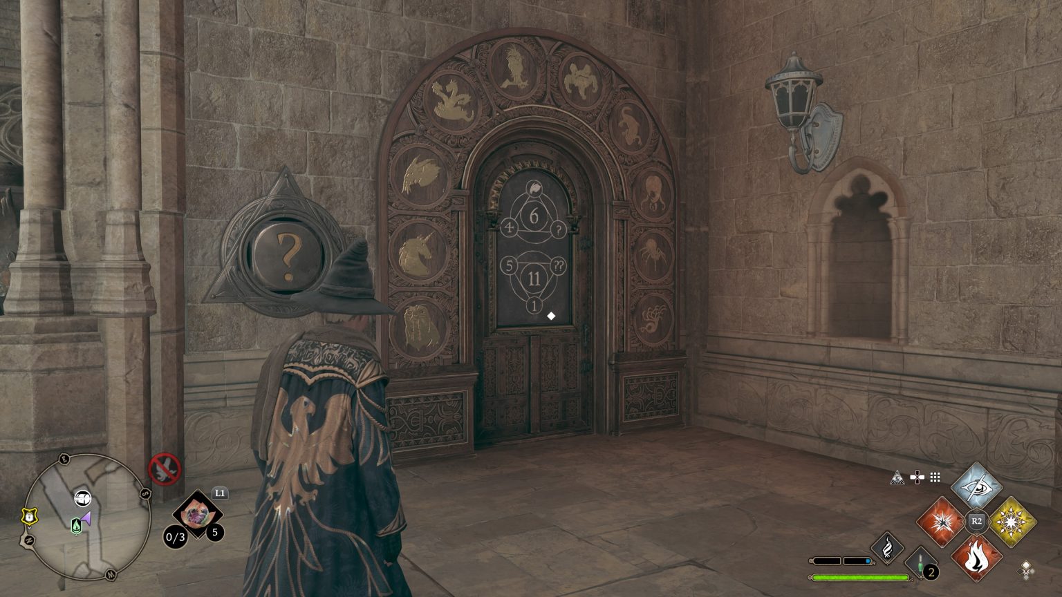 Hogwarts Legacy: All Beast Symbol Door Solutions | Puzzle Door ...