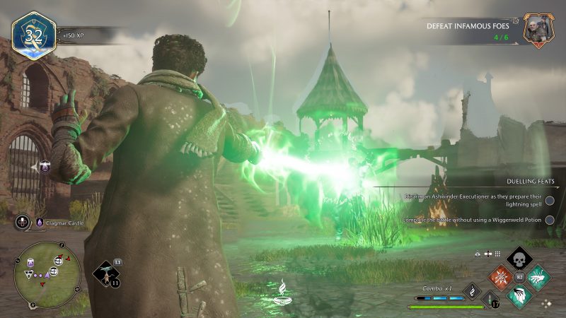 Hogwarts Legacy: How To Wipe Out Groups Of Enemies With A Single Spell ...