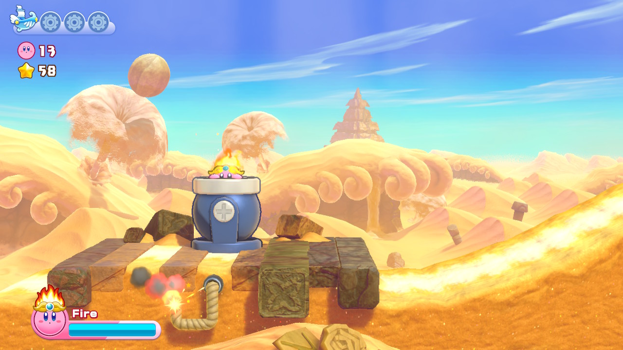 Kirby's Return to Dreamland Deluxe: 2-1 Energy Sphere Locations - Gameranx
