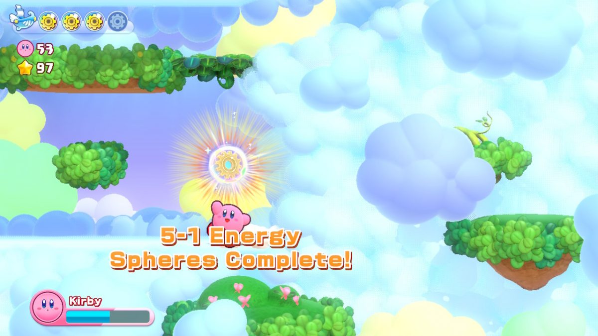 Kirby's Return to Dreamland Deluxe: 5-1 Energy Sphere Locations - Gameranx