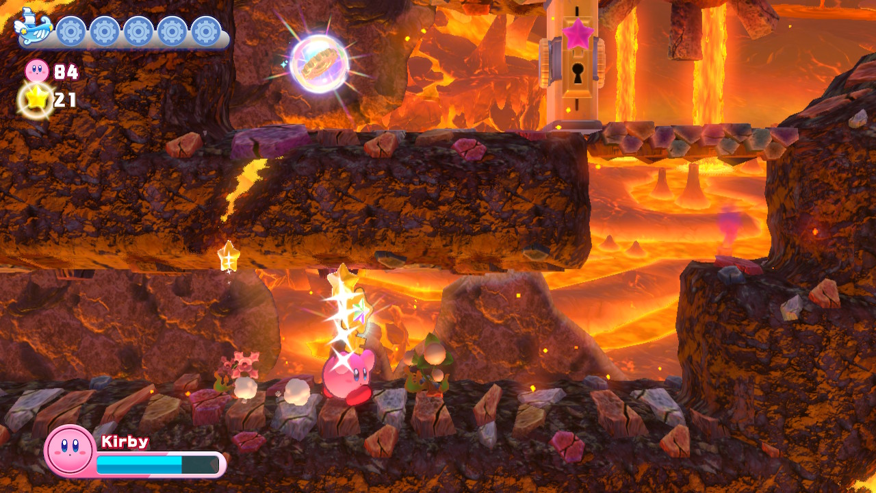 Kirby's Return to Dreamland Deluxe: 7-1 Energy Sphere Locations - Gameranx