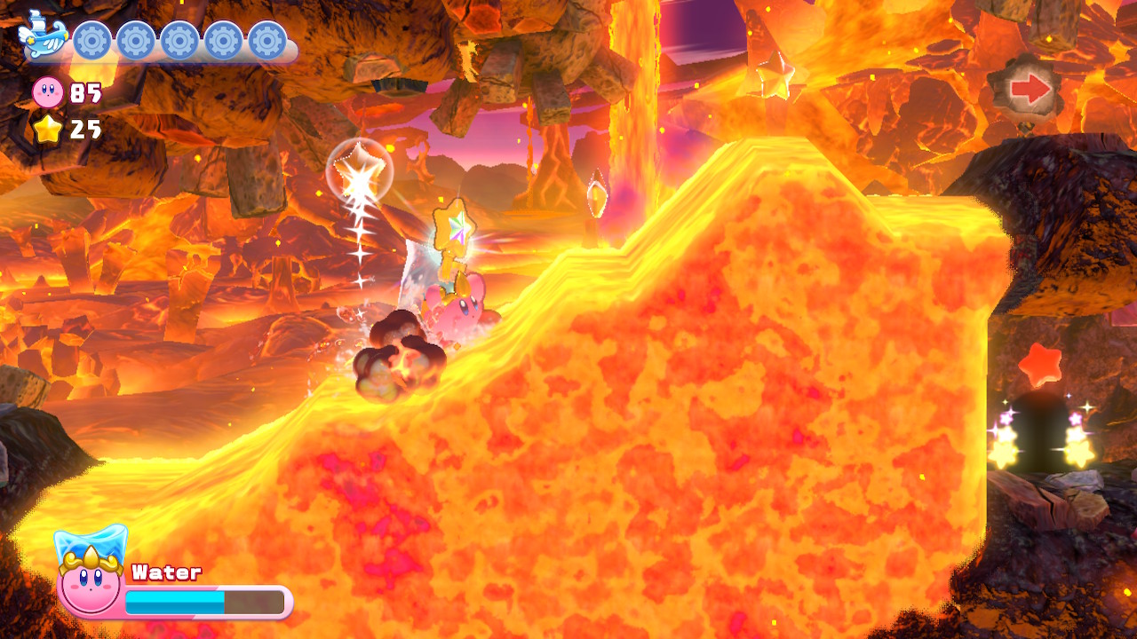 Kirby's Return to Dreamland Deluxe: 7-1 Energy Sphere Locations - Gameranx