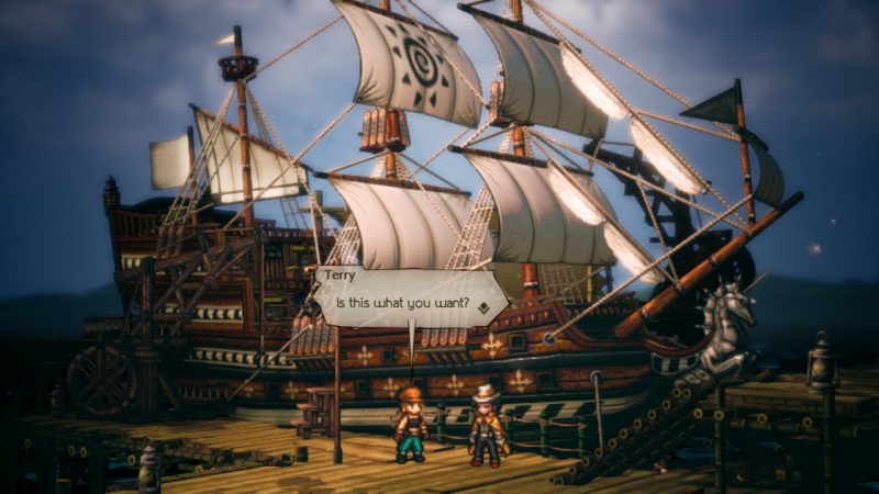 Octopath Traveler 2: How To Unlock The Ship | Overworld Travel Guide ...
