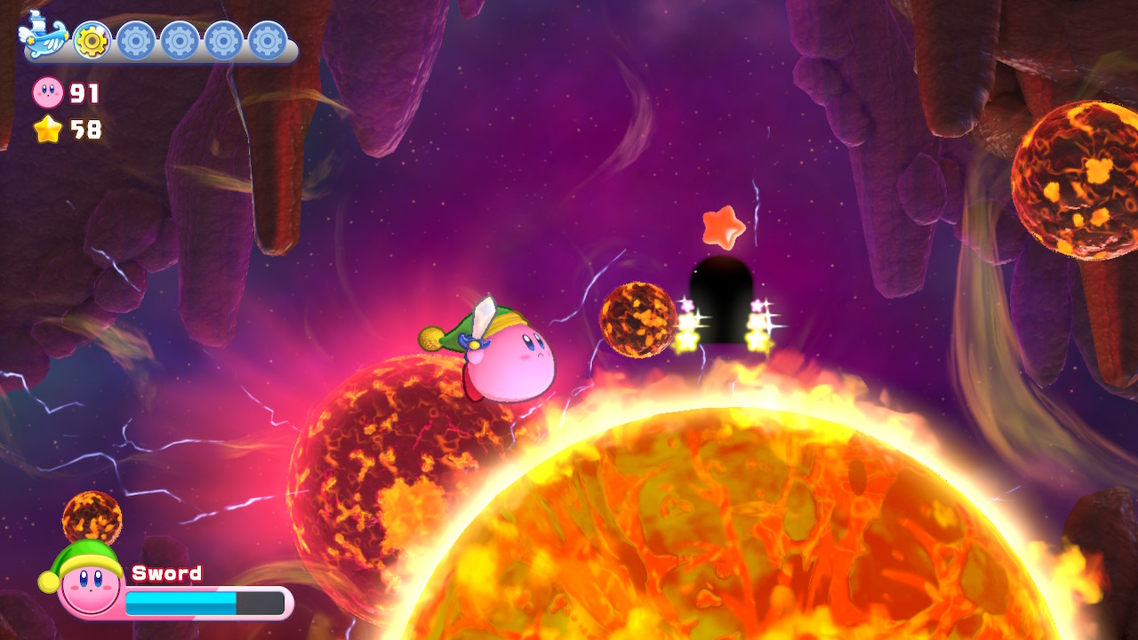 Kirby's Return to Dreamland Deluxe: 7-3 Energy Sphere Locations - Gameranx