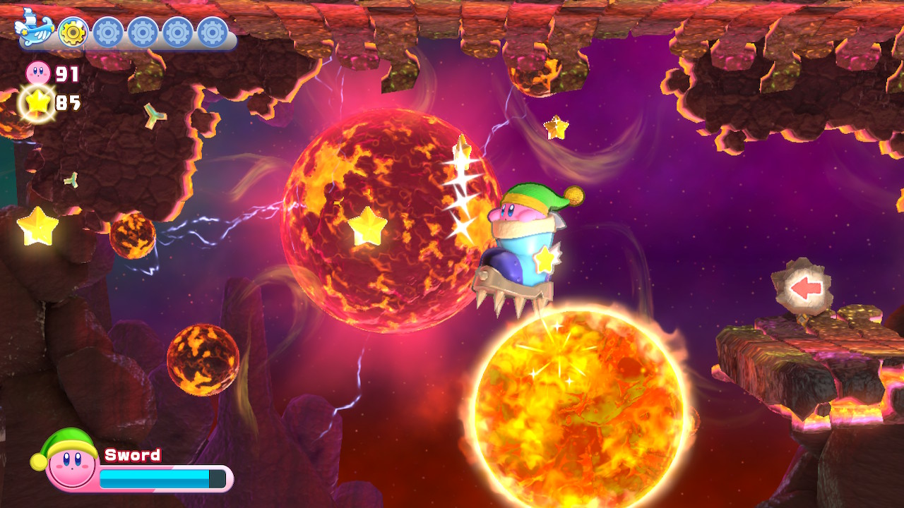 Kirby's Return to Dreamland Deluxe: 7-3 Energy Sphere Locations - Gameranx