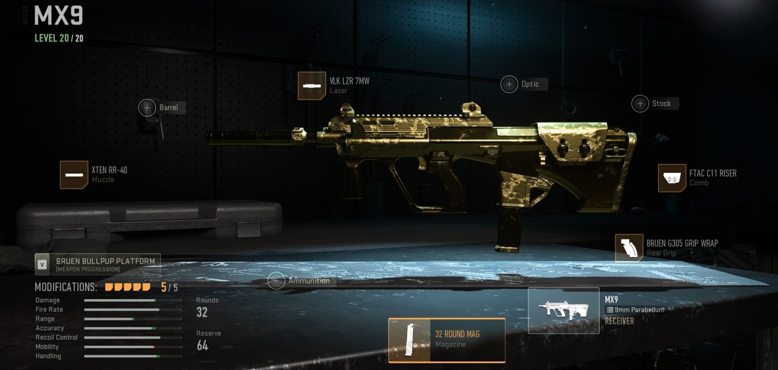 Call of Duty: Warzone 2- Best MX9 Class - Gameranx