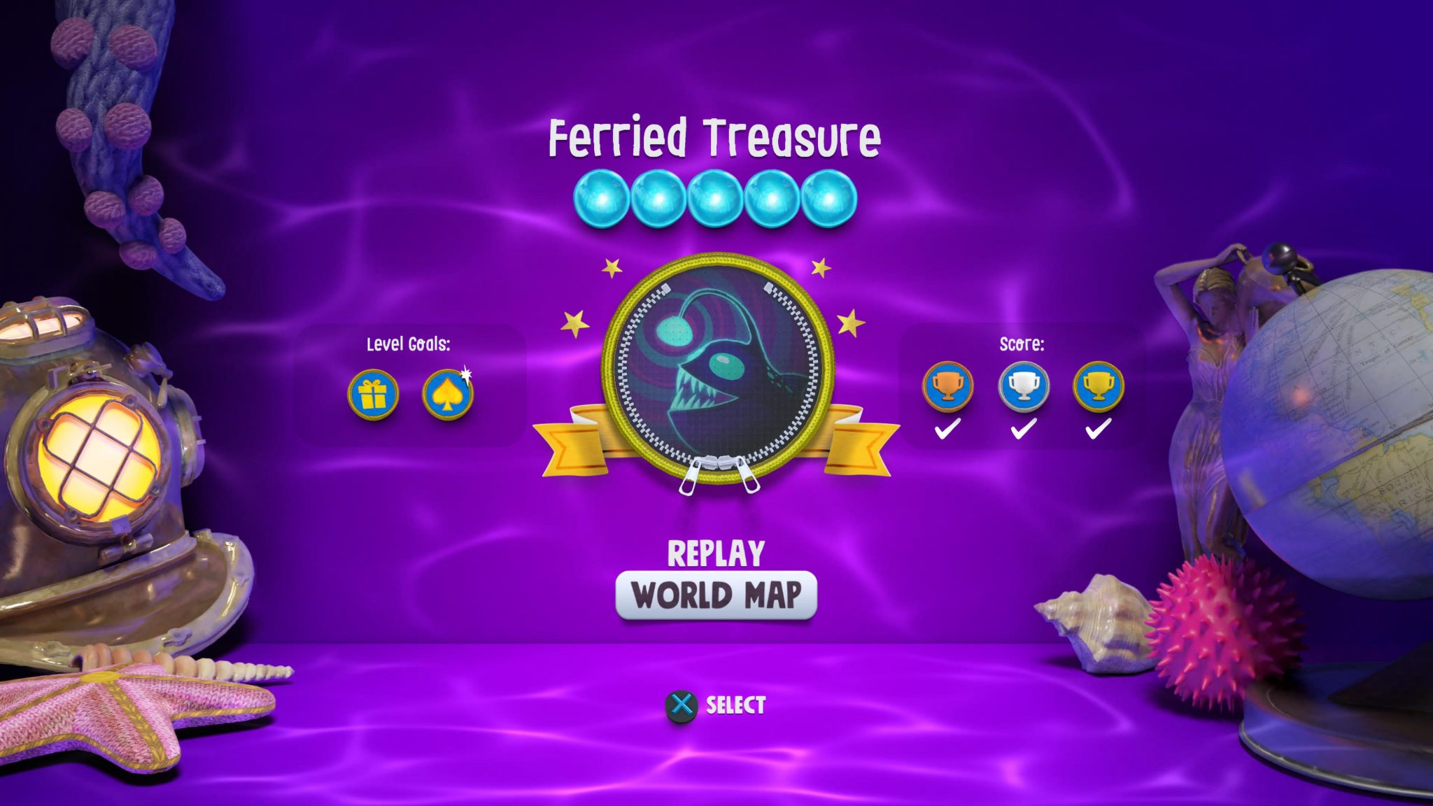 Sackboy A Big Adventure: Ferried Treasure Dream Orb Locations - Gameranx