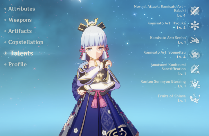 Genshin Impact: Kamisato Ayaka Talent Guide - Gameranx
