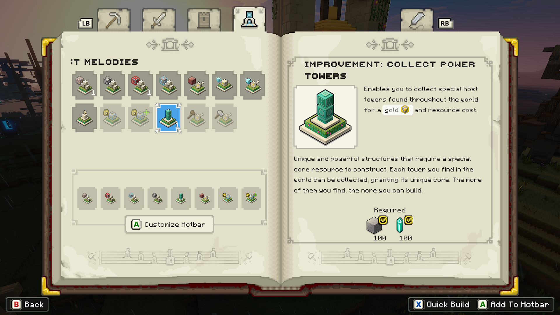 Minecraft Legends: How To Unlock Power Towers | Ultimate Defense ...