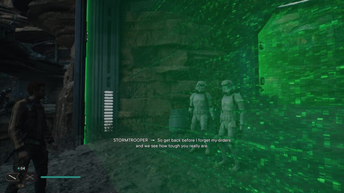 Star Wars Jedi: Survivor - How To Get Through Green Forcefield Barriers ...