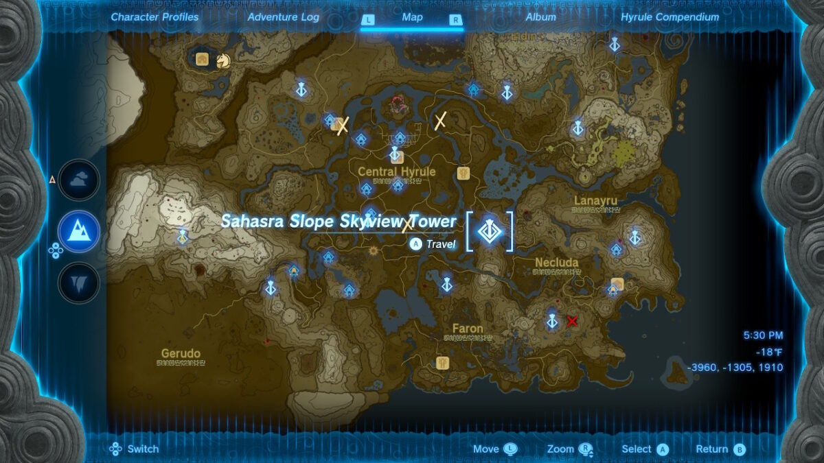 Legend of Zelda: Tears of the Kingdom - How To Unlock All Skyview ...