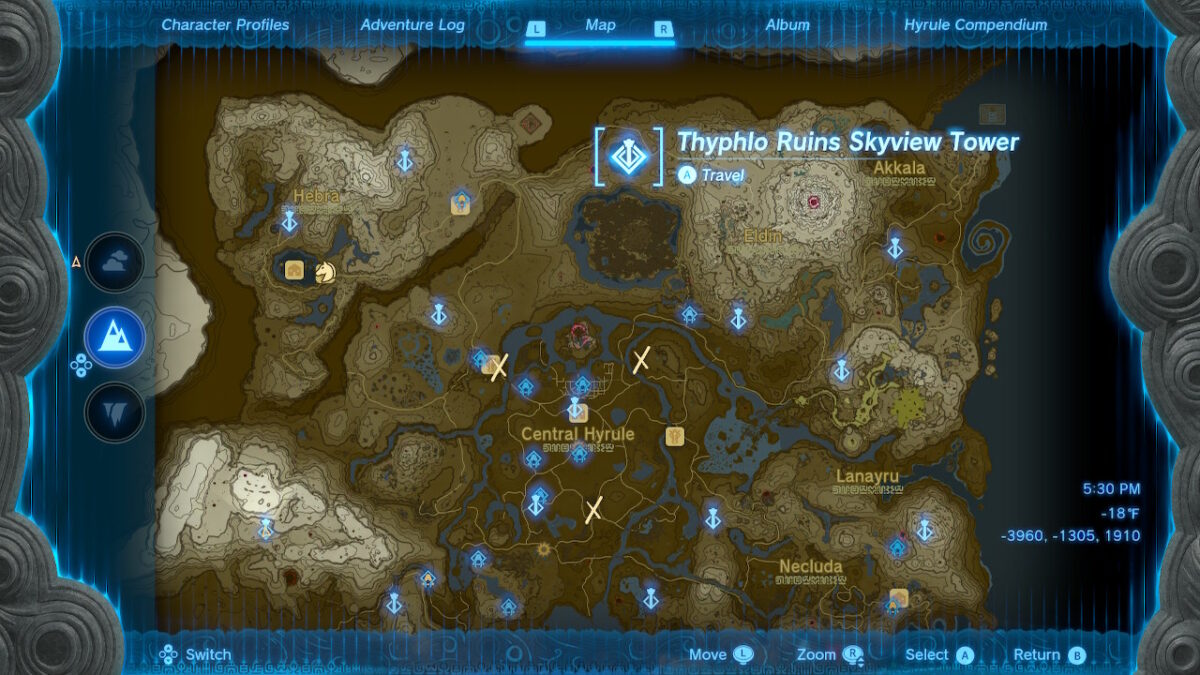 Legend of Zelda: Tears of the Kingdom - How To Unlock All Skyview ...