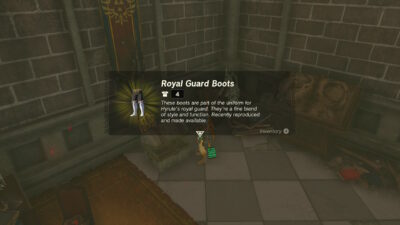 Legend of Zelda: Tears of the Kingdom - How To Get The Royal Guard Set ...