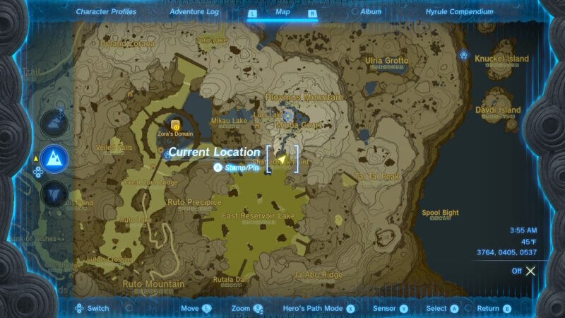 Legend of Zelda: Tears of the Kingdom - How To Get The Full Zora Set ...